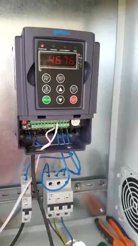 Ip65 22kw Vfd Connect With Solar Panel And Water Pump With Mppt ...