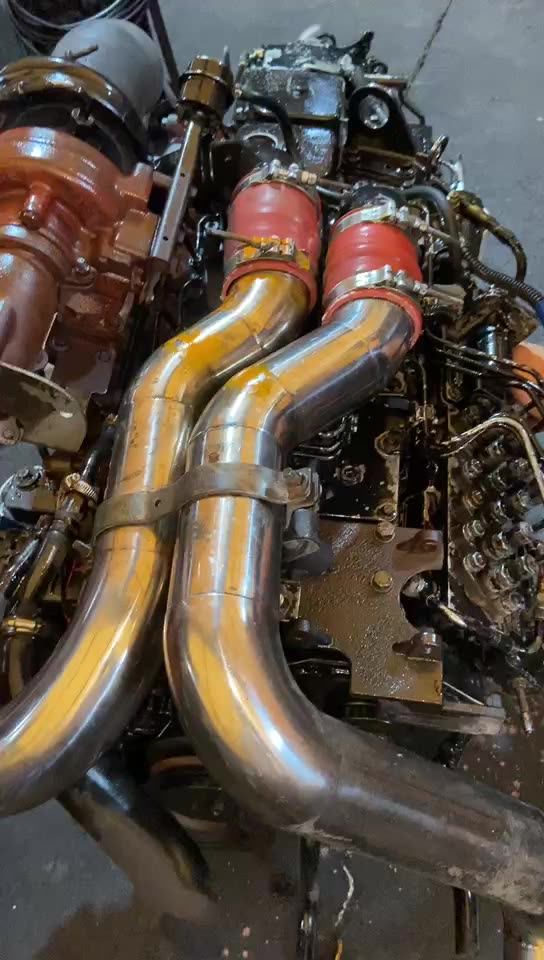 Diesel 6bt5.9l Truck Engine Assembly Used 6bt Machinery Engine In Good ...