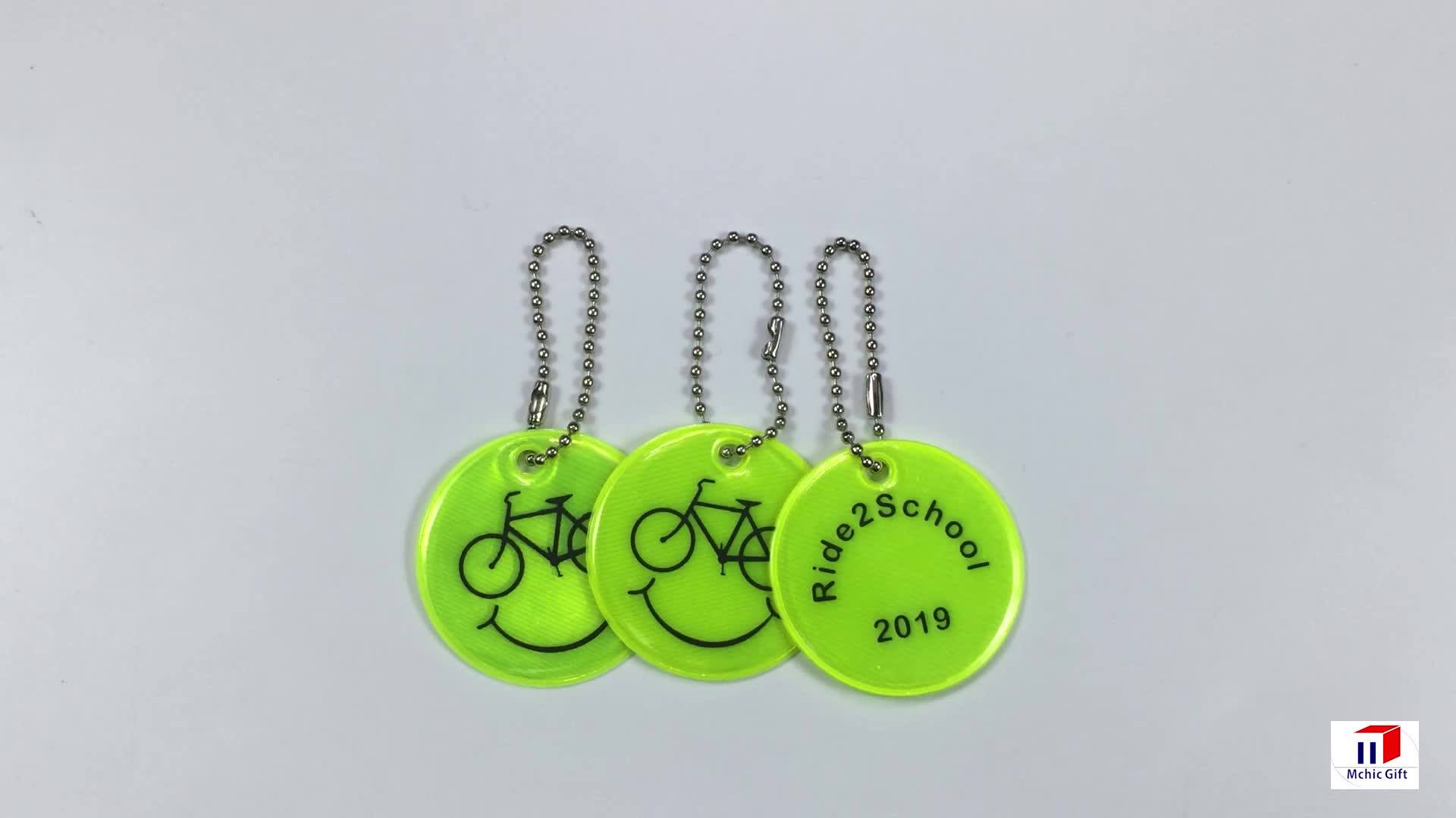 Factory Supply Customized Reflector,Pvc Reflective Tags,Reflective Key ...