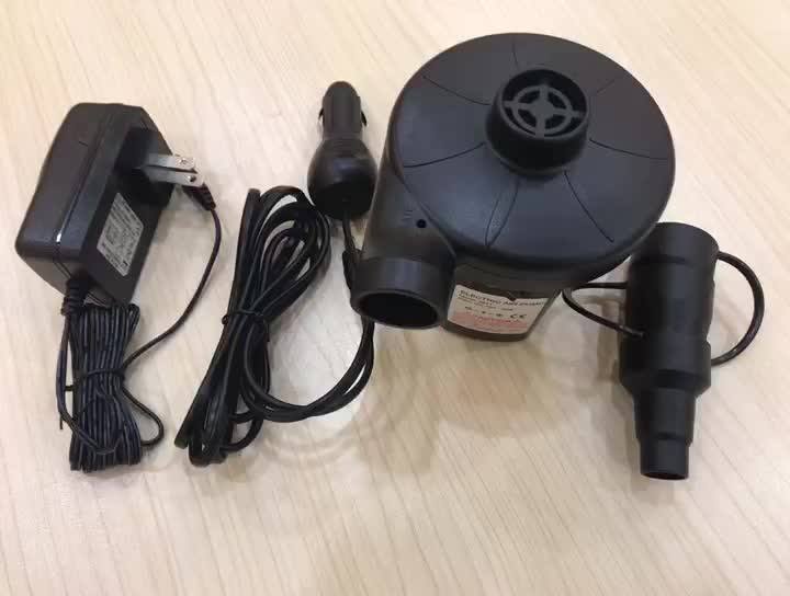 Ac/dc Portable Mini Electric Air Pump 12v For Inflatables Air Bed ...