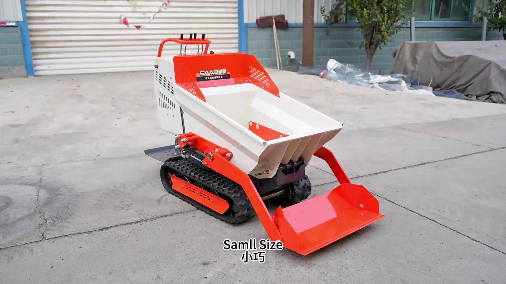 Epa Engine Tracked Dumper 1000kg Crawler Mini Dumper With Ce Accept ...