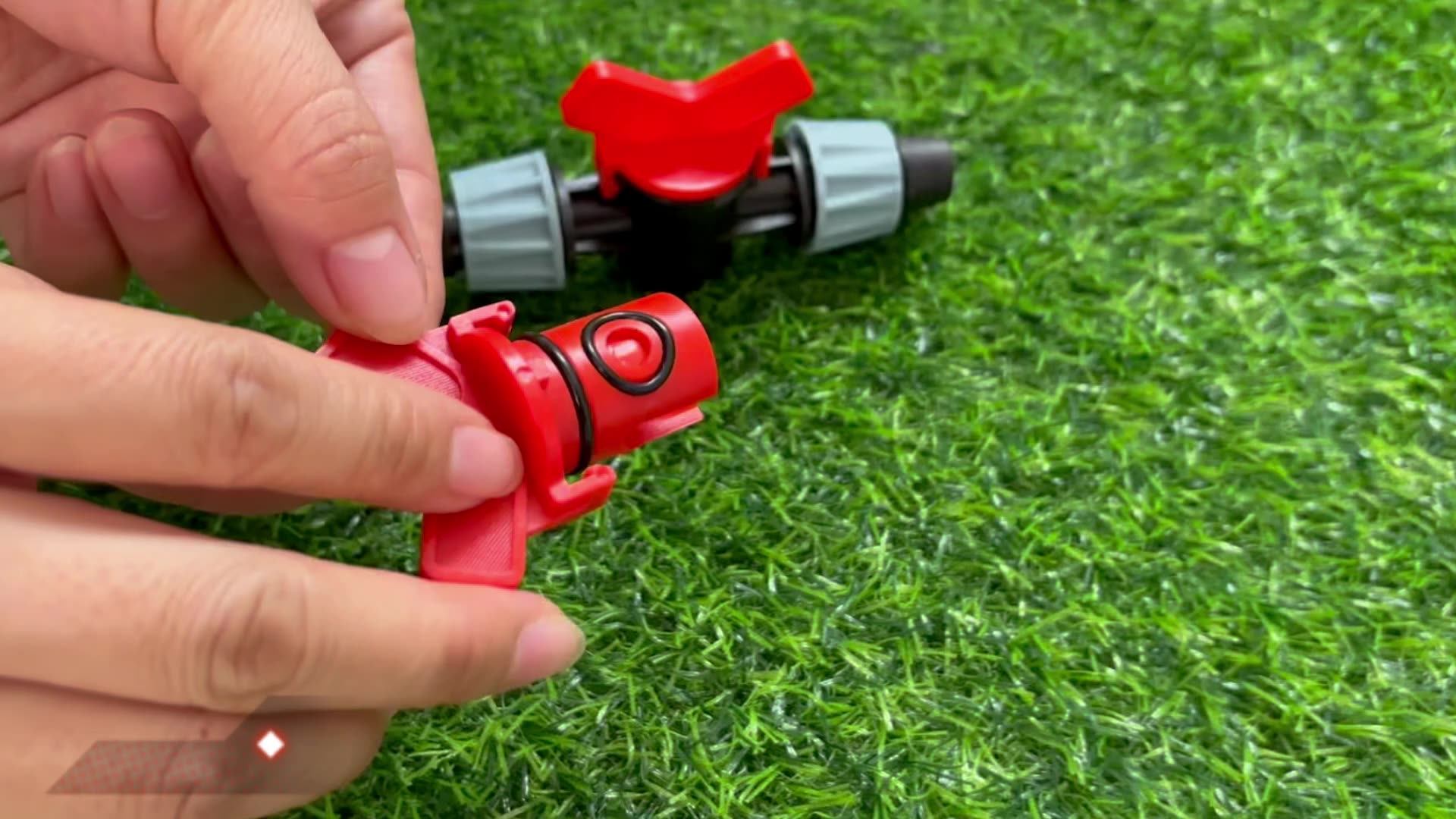 16mm Offtake Valve Bypass Micro Drip Irrigation System Drip Valve Mini ...