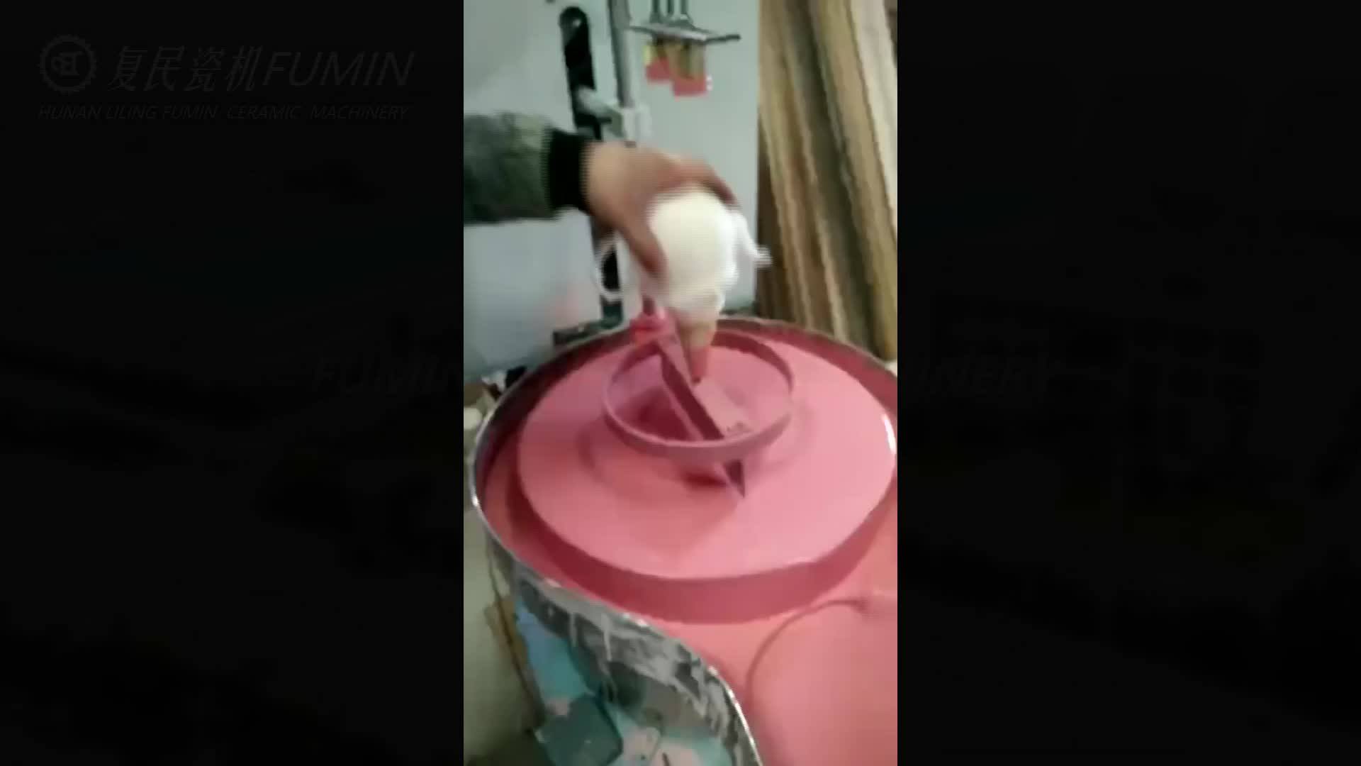 Automatic Glaze Dipping Machine - Buy Pottery Making Machine Ceramic ...