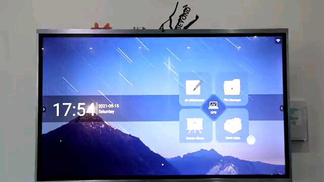 65" Smart 4k Led Interactive Touch Screen Ultra Slim Interactive ...