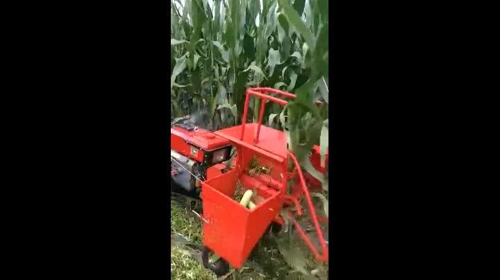 Single Row Corn Silage Forage Harvester Tractor Mounted Silage ...