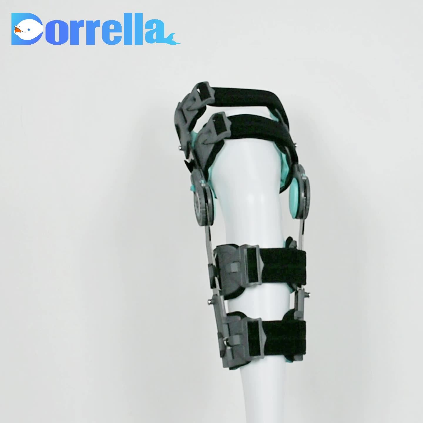 Telescoping Post Op Oa Knee Brace Acl Hinged Rom Knee Brace Support ...