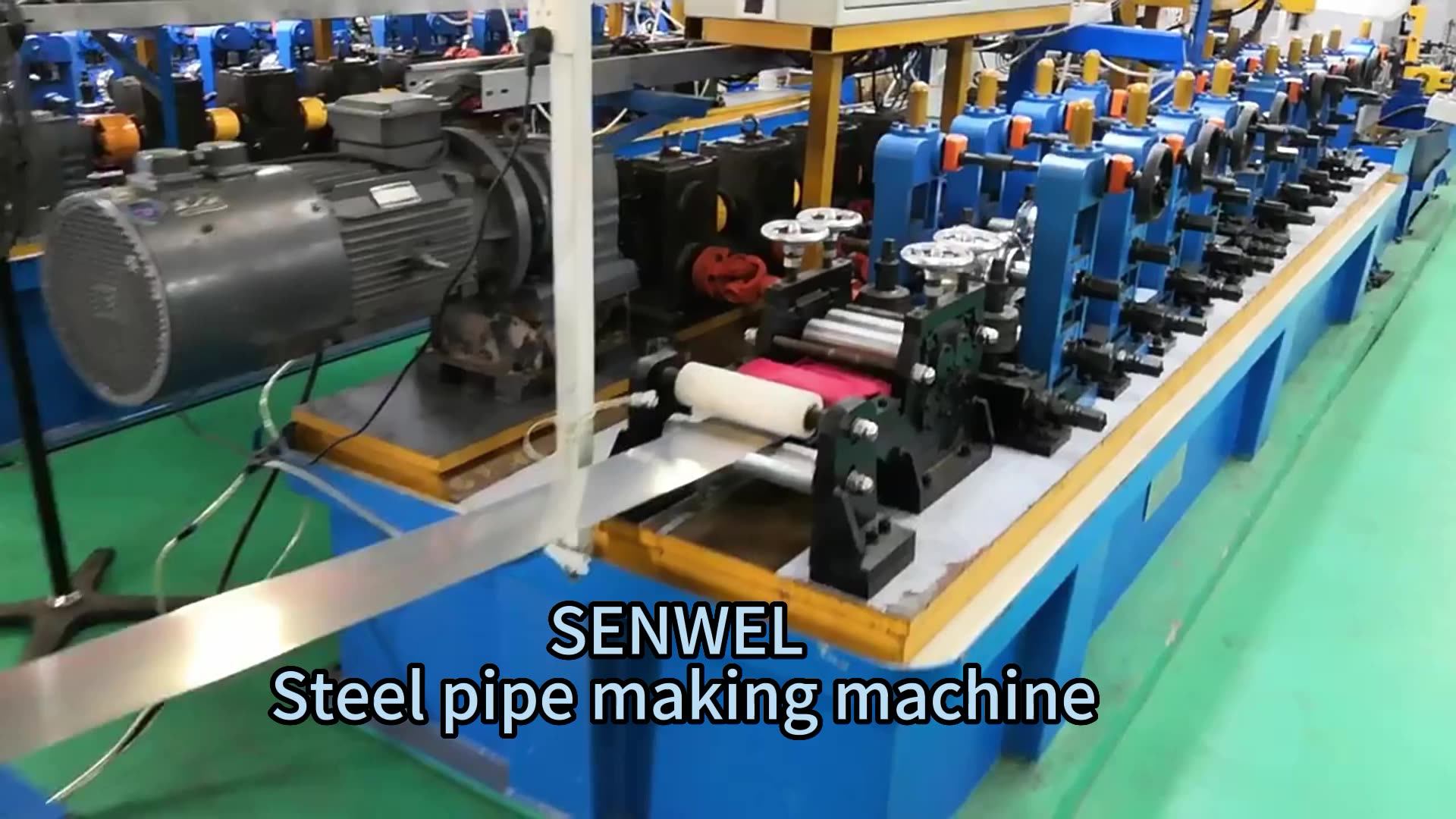 Senwel Straight Seam Welding Pipe Mills Stainless Steel Pipe Making ...