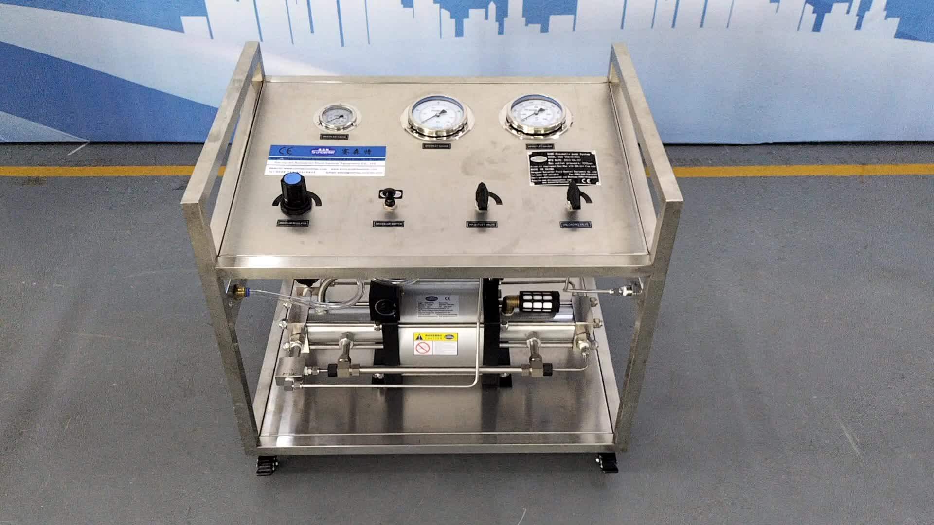 High Pressure Pneumatic Oxygen Gas Booster Pump System - Buy Gas ...