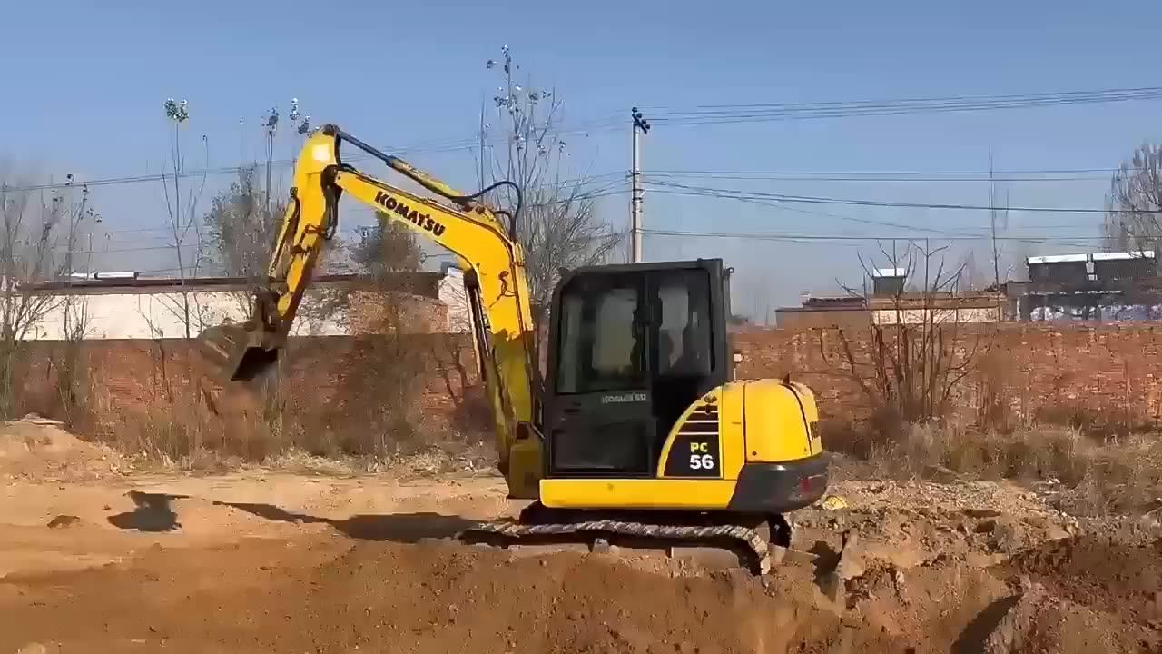 Used Mini Crawler Excavators Special Sale Komatsu Pc18 1.8t Small Soil ...