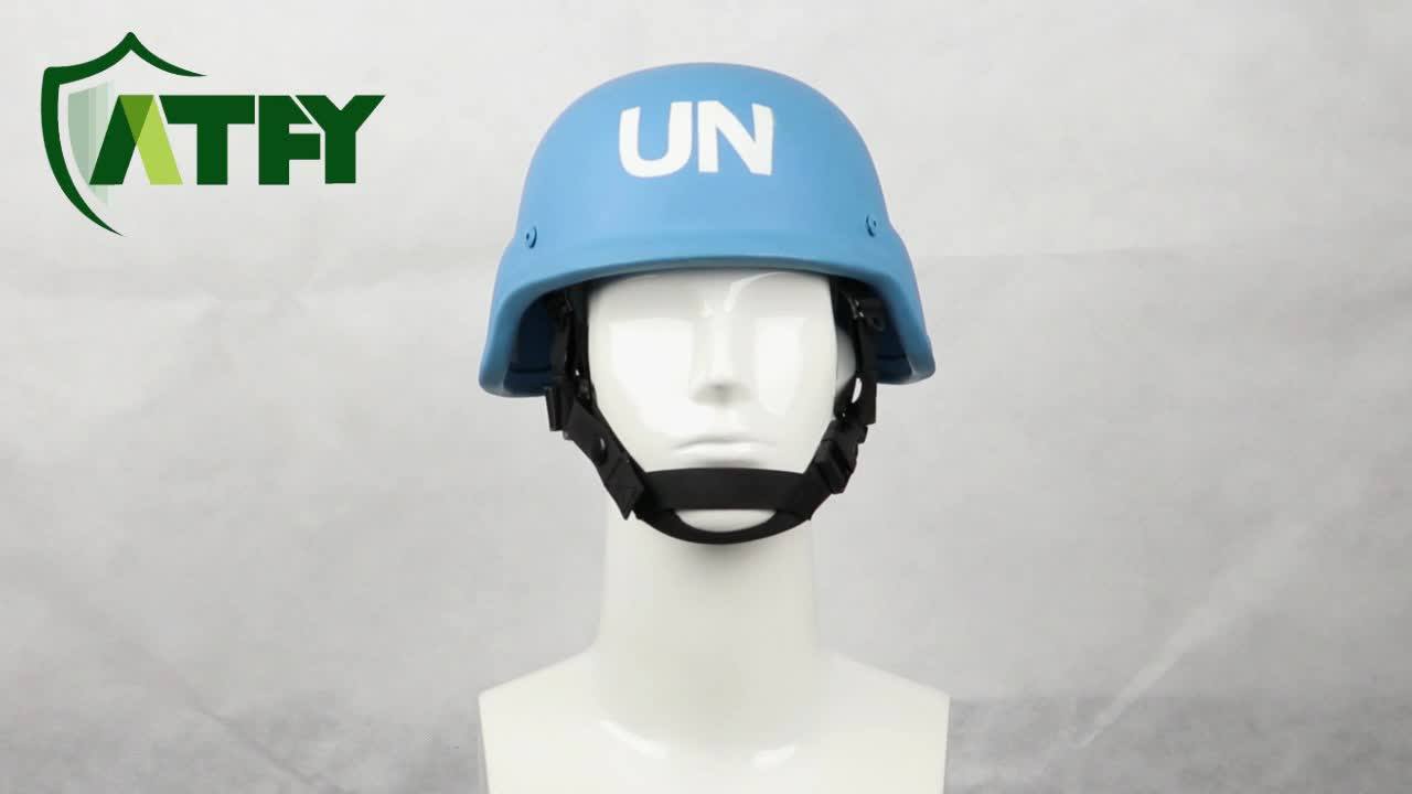 Un Blue Helmet Lightweight Bullet Proof Helmet For Special Forces - Buy ...