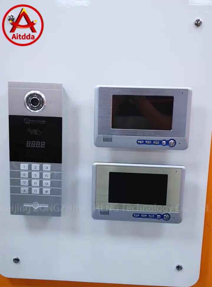 Aitdda Touch Screen Multi-unit Tcp Ip Video Door Phone Intercom System ...