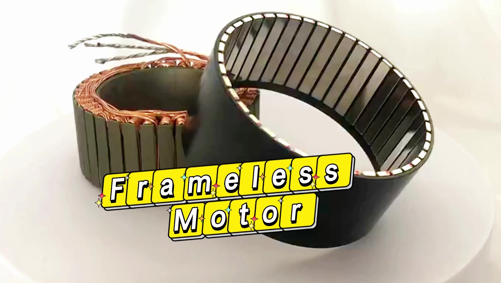 Faradyi 24v 48v 0.5nm To 6nm Low Noise High Torque Frameless Bldc Motor ...