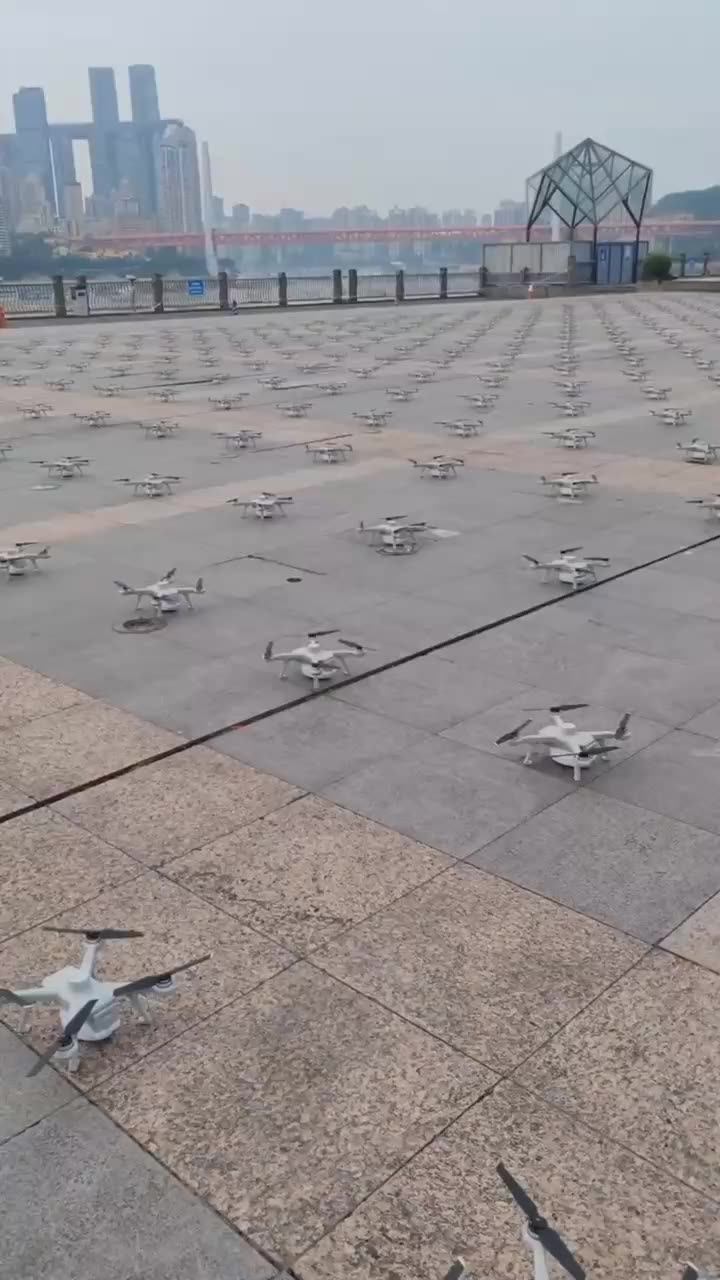 Professionnel Sky Outdoor Uav Programmable Swarming Drone For Led Light ...