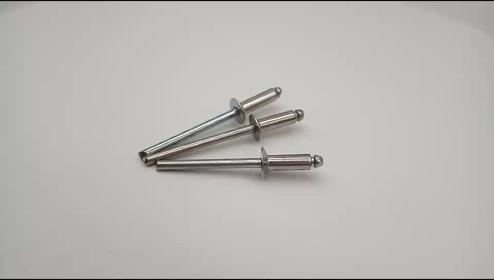 Gb/t12617 Flush Head Break Mandrel Blind Rivet Aluminium Steel Rivet ...