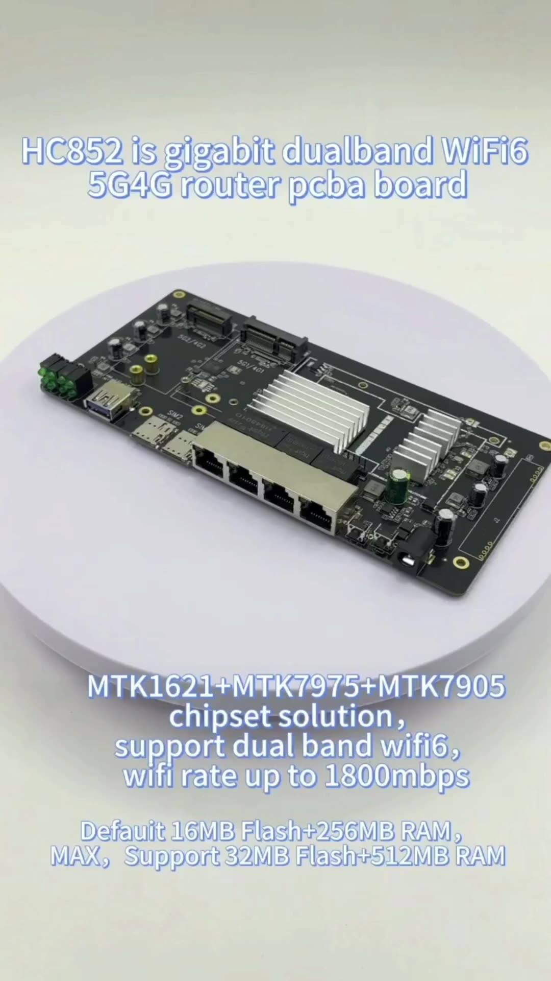 Ax1800 5g Router Motherboard Wifi6 Wifi Wireless Router Module 5g Router New Design Products ...