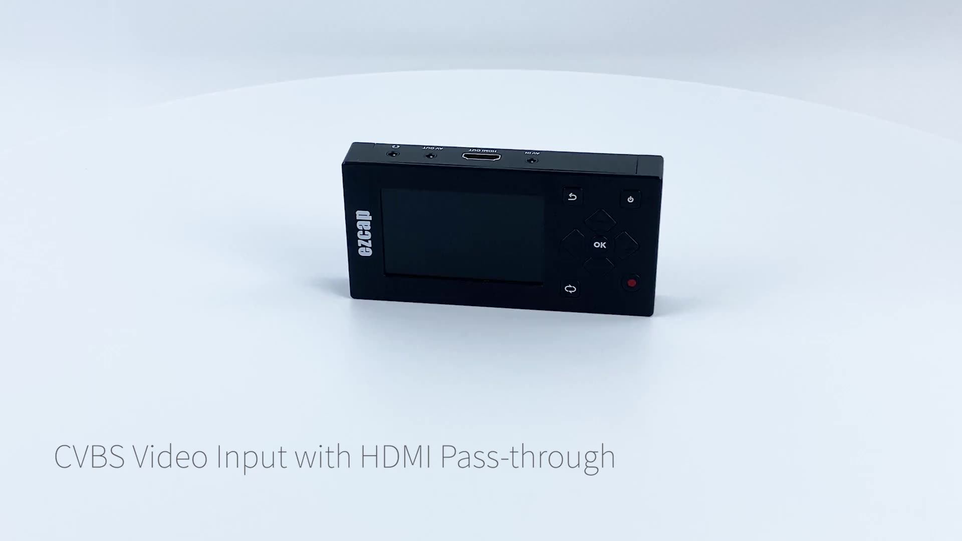 Ezcap271 Portable Av Recorder Vhs Video Recorder With 3 Inch Screen And ...