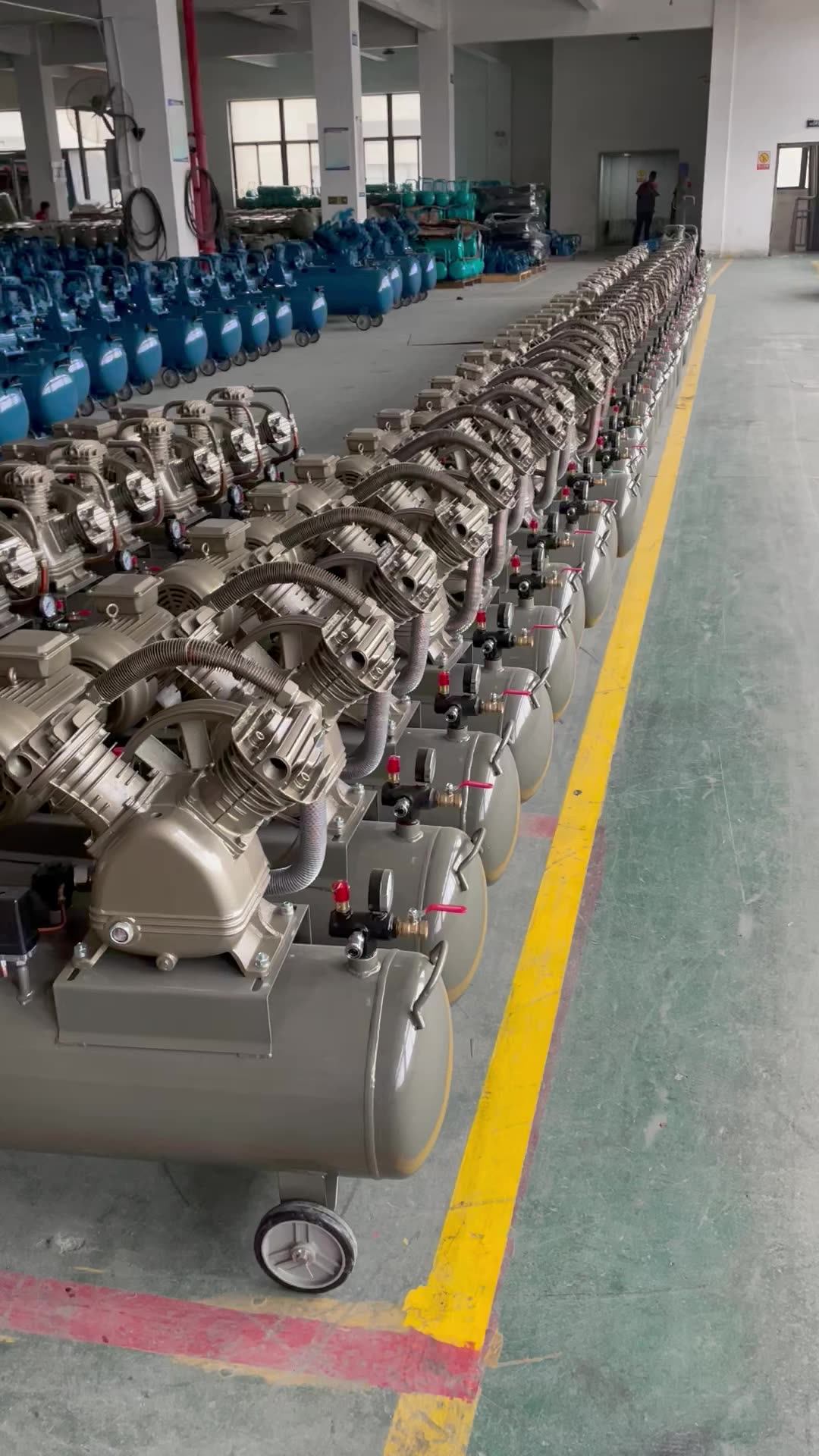 Bison China 50l Vertical Standing Standup 2 Hp Air Compressor - Buy 2 ...