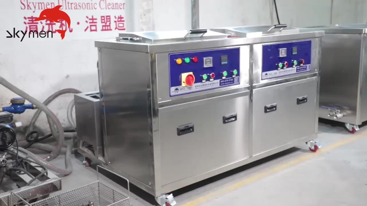 Ultrasonic Cleaning Device Double Tanks With Filtration System Cleaning ...