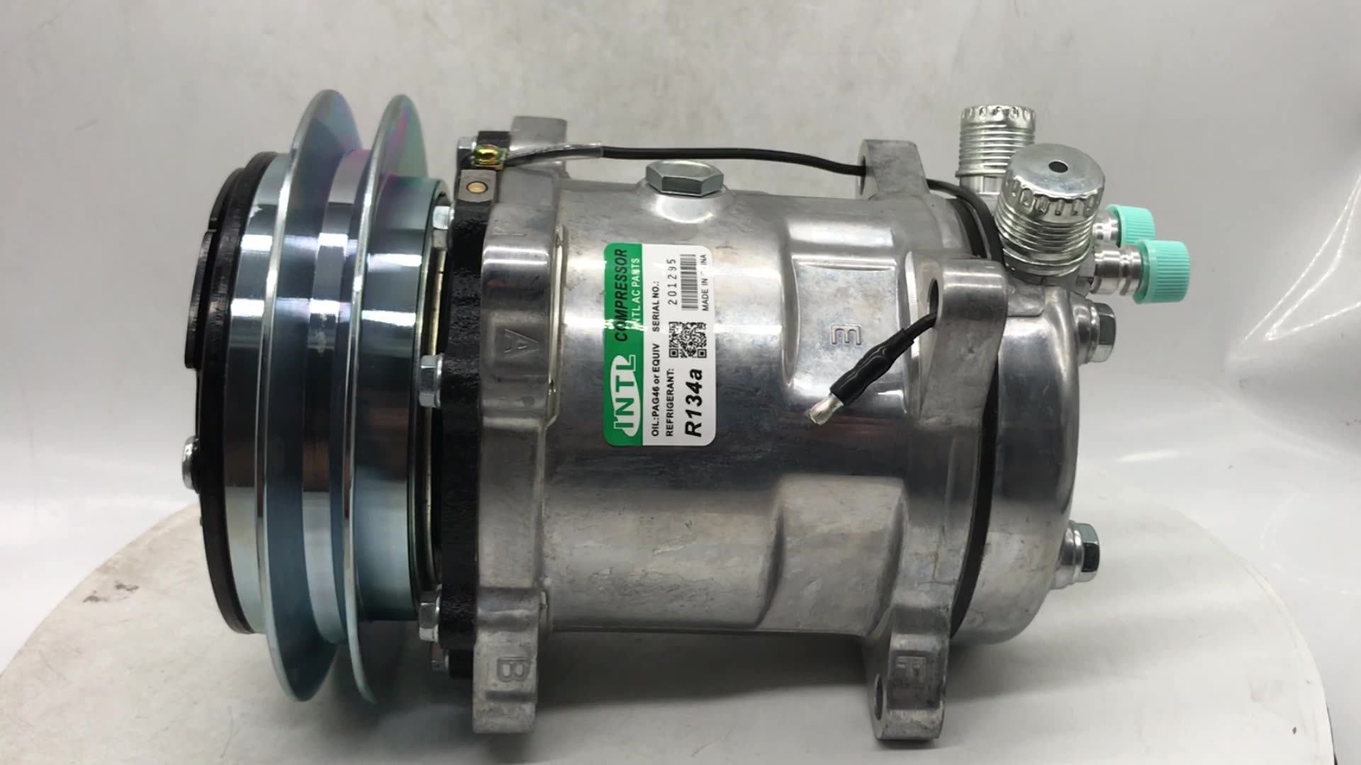 Universal A/c Compressor For Sanden 508 5h14 Sd5h14 Sd508 8pk 12v Rc ...