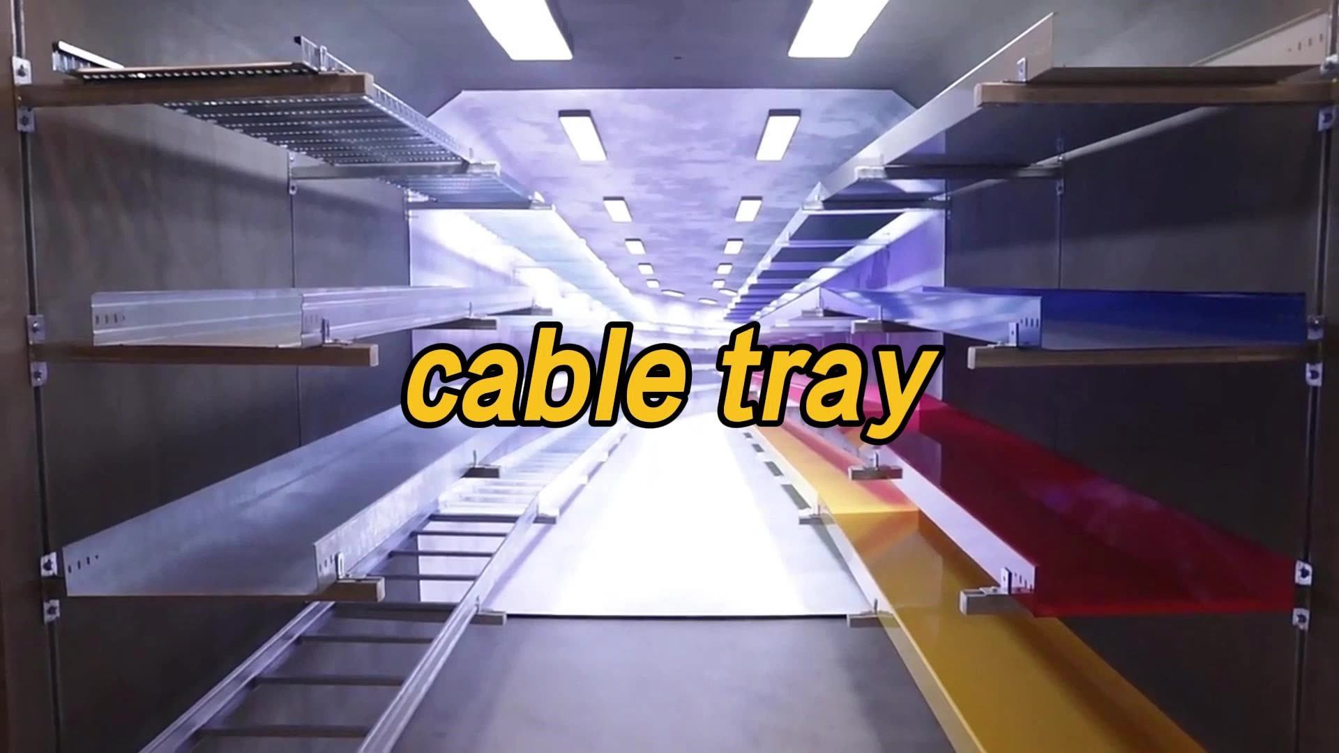Galvanized Trough Cable Tray For Data Center Infrastructure Wring Cable ...