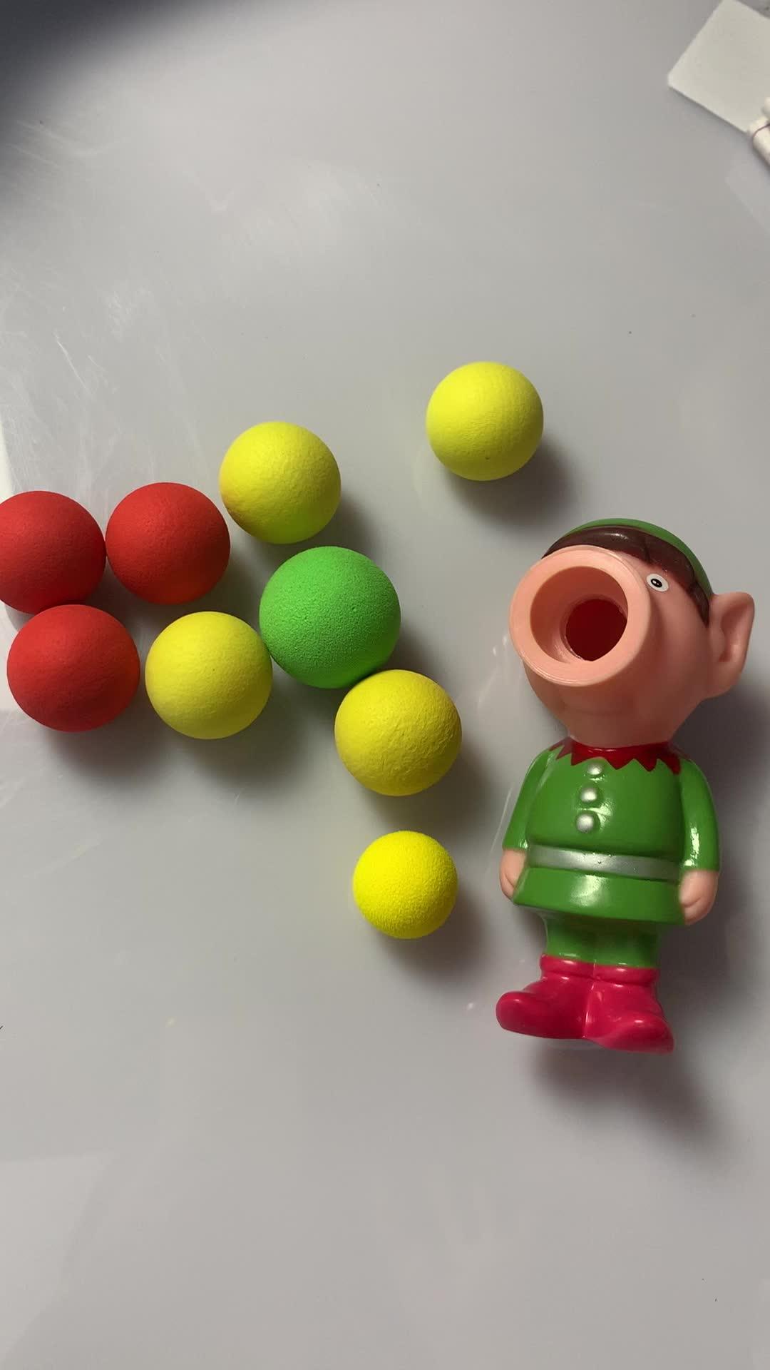 New Air Power Squeeze Rubber And Eva Foam Popper Ball Toys For Kids ...
