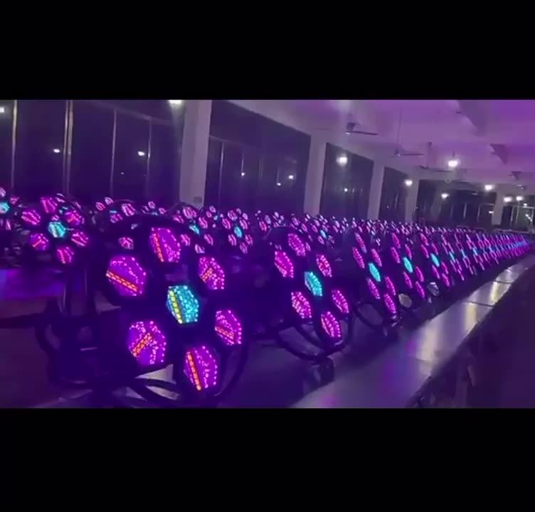 Ht Stage Background Metal Retro Pan Maple Leaf Stage Lights Halogen ...