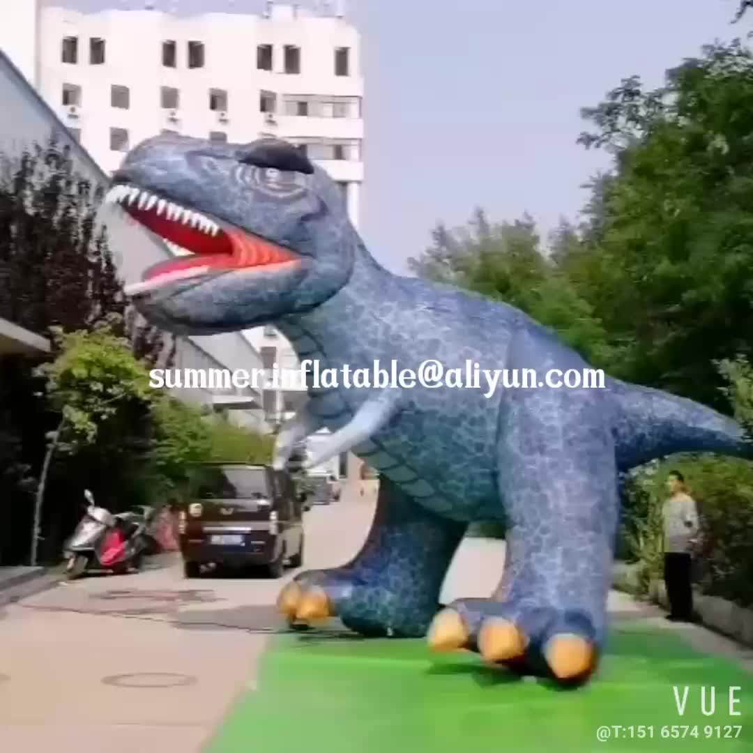 Realistic Jurassic World Walking Adult Cartoon Life Size Inflatable ...