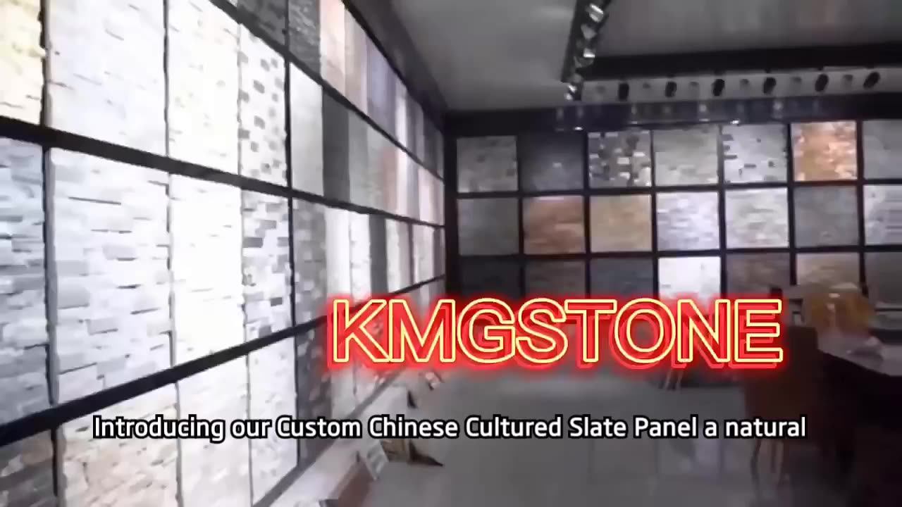 Natural Slate Stacked Stone Wall Veneer Thin Sheet Artificial Stone ...