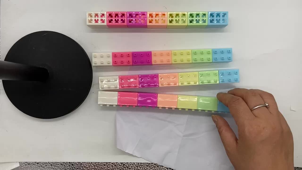 Stacking Highlighter Mini Block Stackable Highlighters 6 In 1 ...