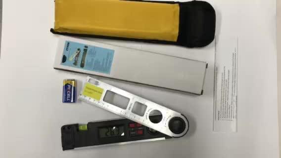 Digital Calibrated Protractor Inclinometer Mini Angle Finder Spirit ...