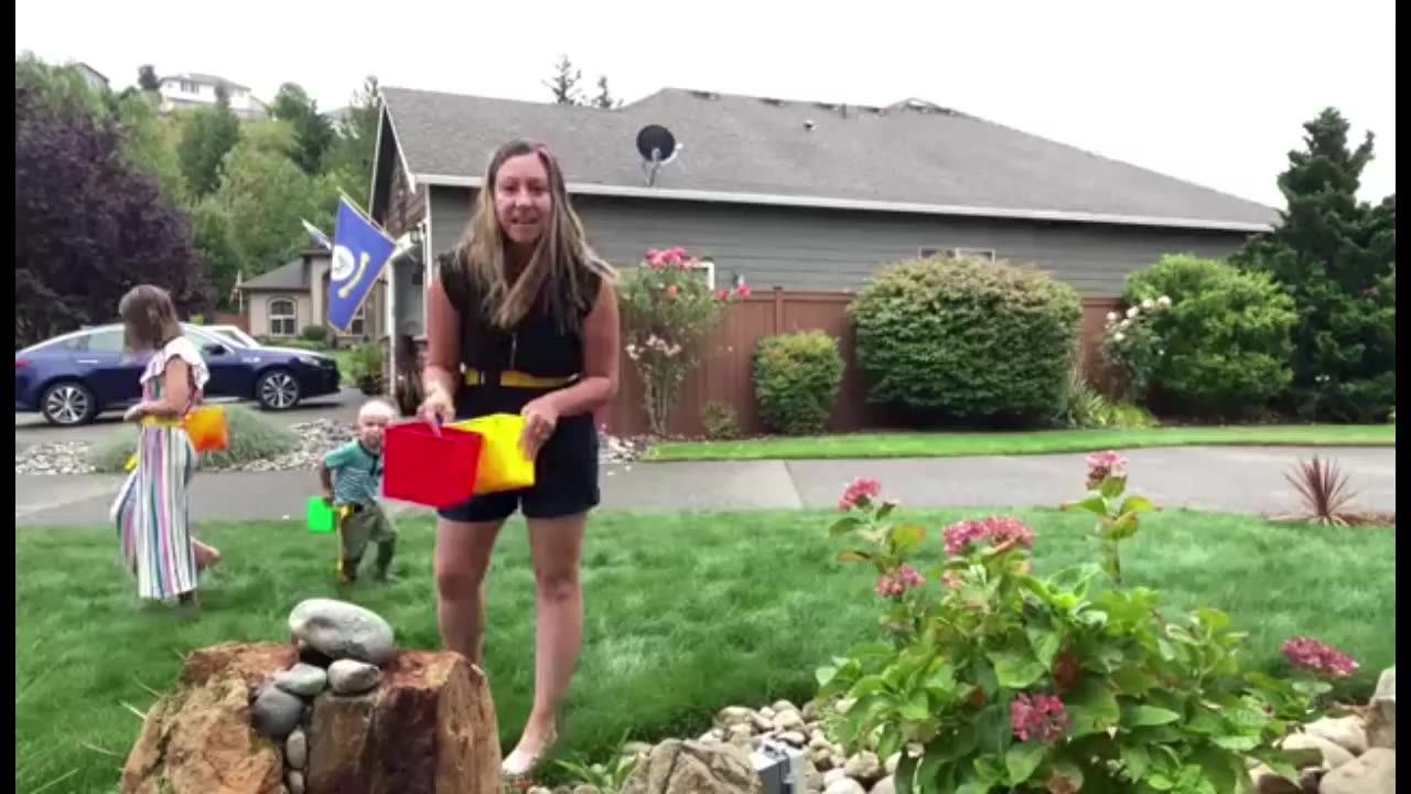 Educational Kids Preschool Intelligence Game Play Bucket Plastic ...