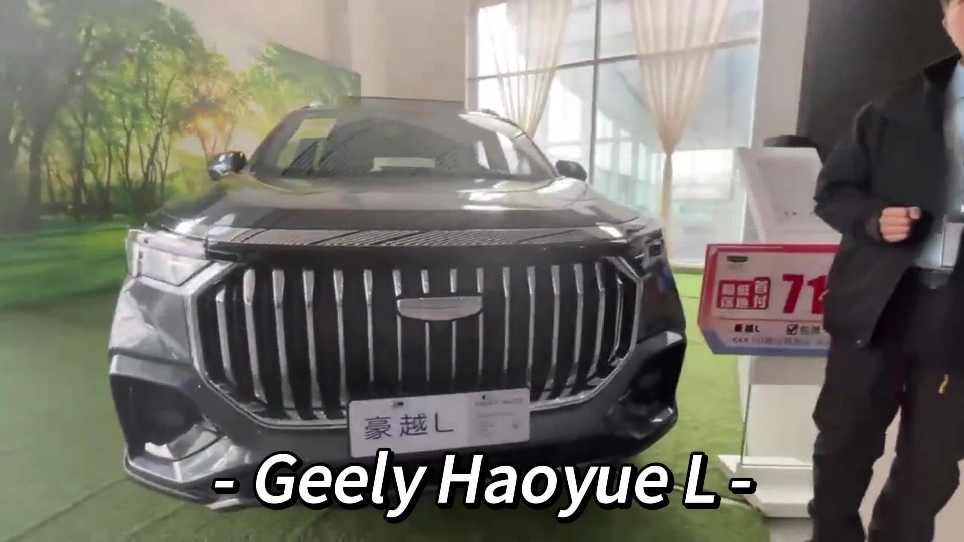 2023 Geely Haoyue L 2.0td Dct Luxury Left Hand Drive Car Fast Suv Gas Car Big Space New Cars ...