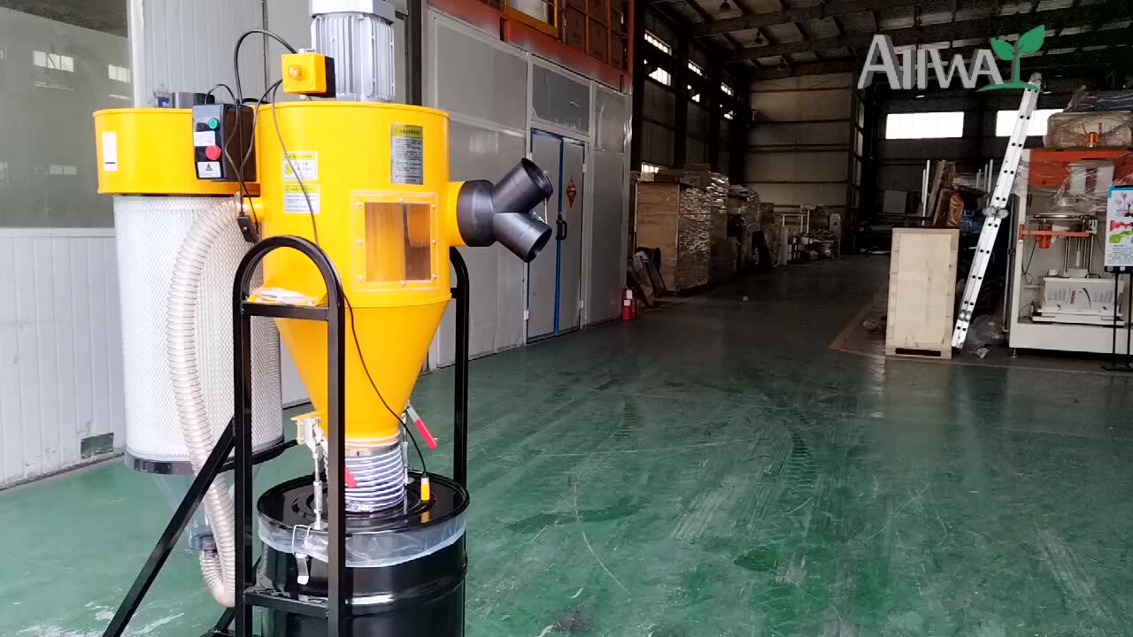 Movable Design Industrial Cyclone Woodworking Dust Collector Vacuum ...