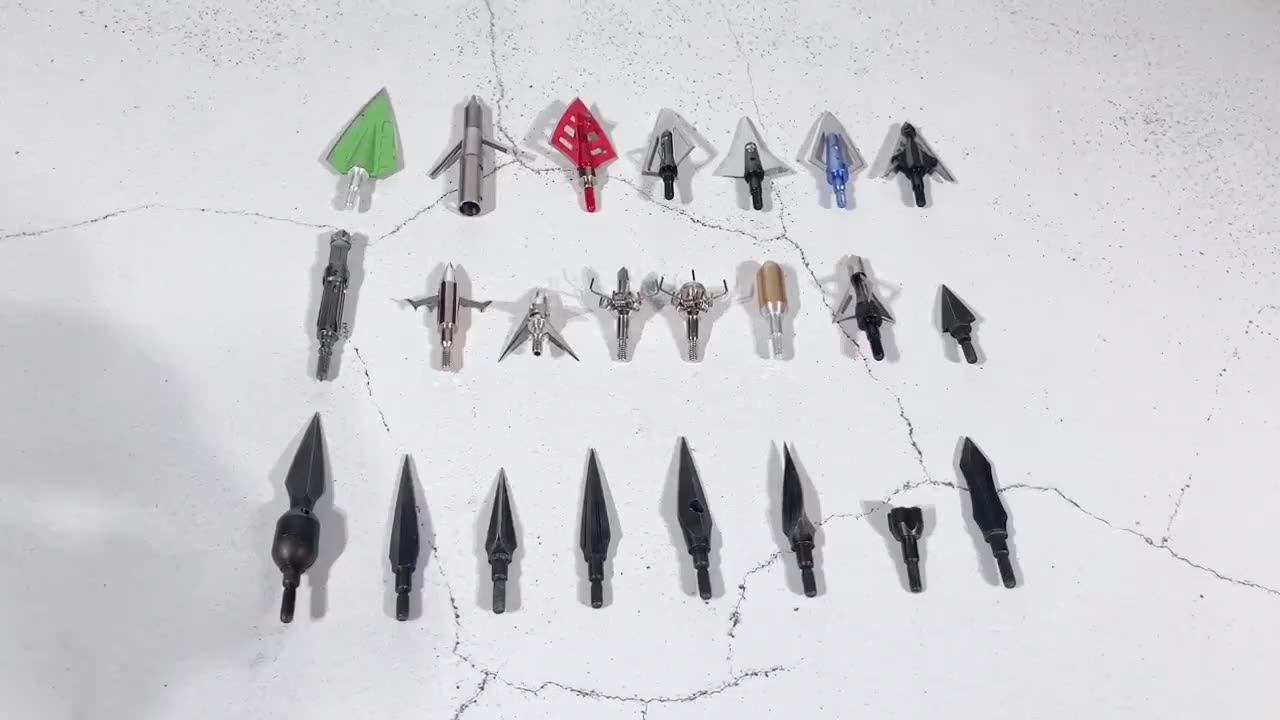 Spg Archery Fixed Arrow Tips 3 Blade 125 Grain Mechanical Archery ...