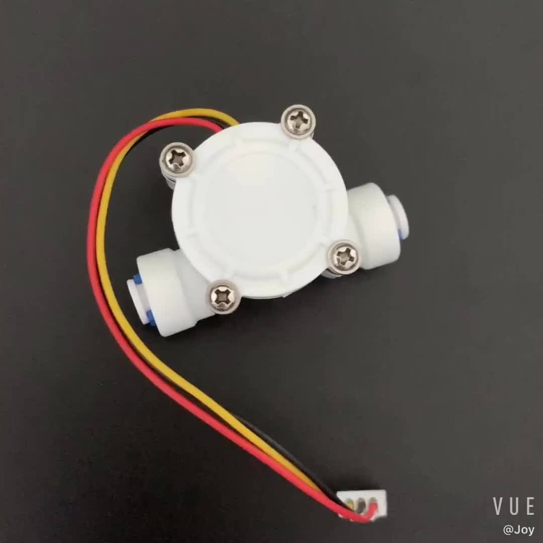 Sunwoald G3/8" 0.3~10l/min Quick Connector Pom Micro Water Flow Sensor ...