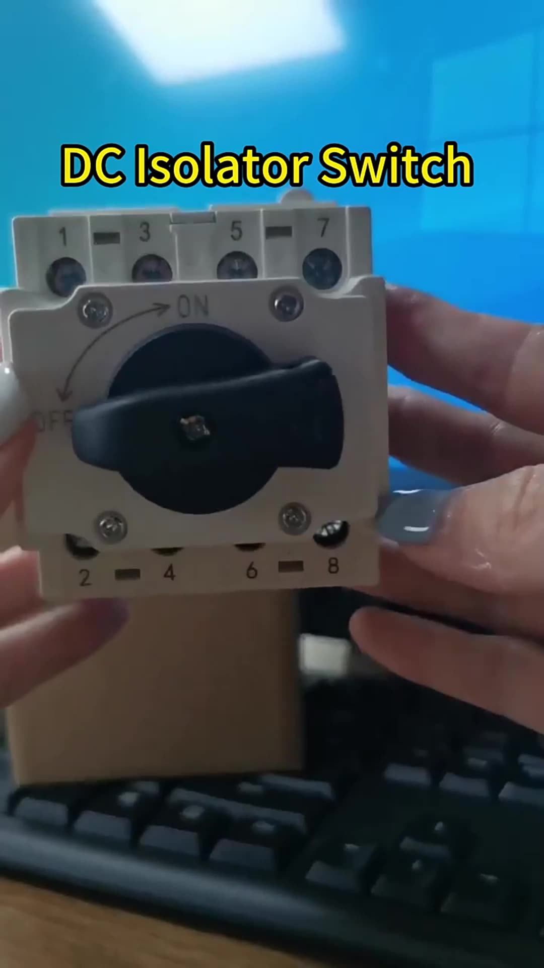 Solar Dc Isolator Switch Disconnector Housing Photovoltaic Circuit ...