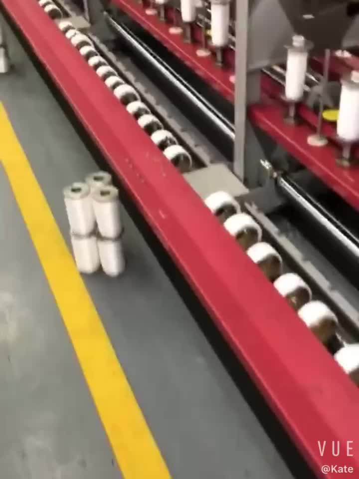 Hw383 Full Electronic Spandex Yarn Covering Machine - Buy Full ...