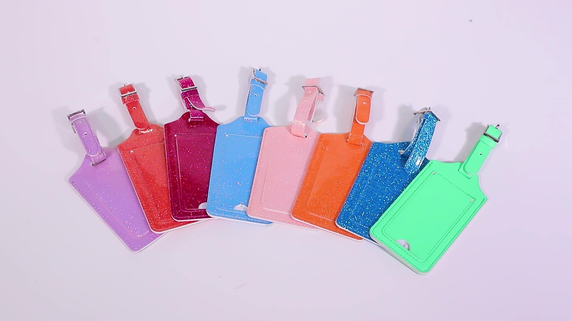 Factory Direct Sales Luggage Travel Tags Soft Leather Luggage Tag Customized - Buy Yellow ...