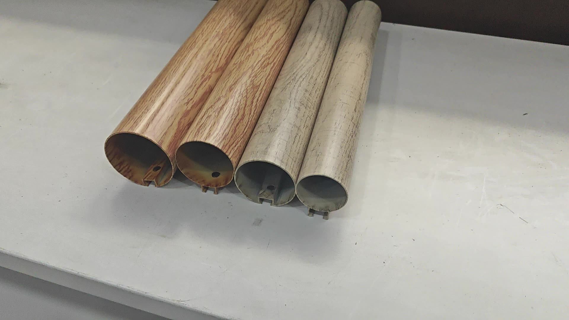 Aluminum Round Tubes Profile Strip Bamboo Pattern Aluminum Round Pipe ...