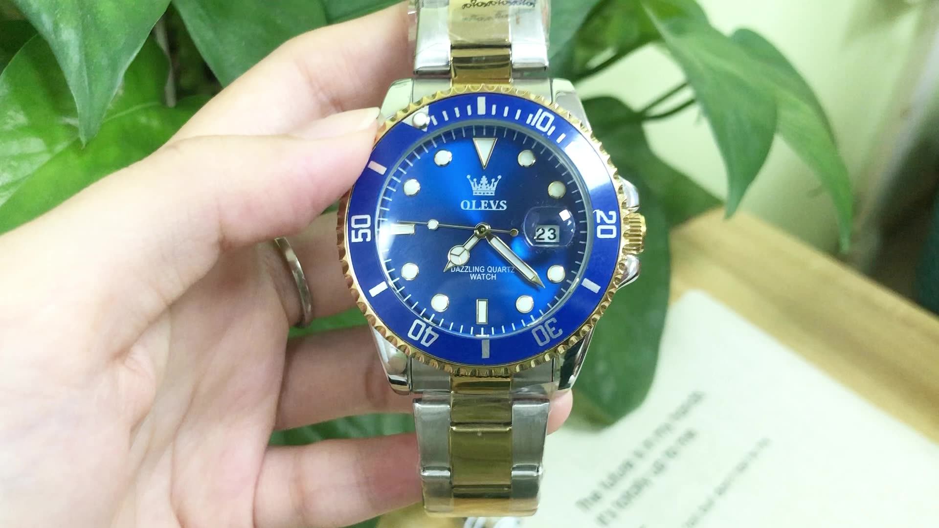 Olevs 5885 Top High Quality Sport Watches For Men Waterproof Classic ...