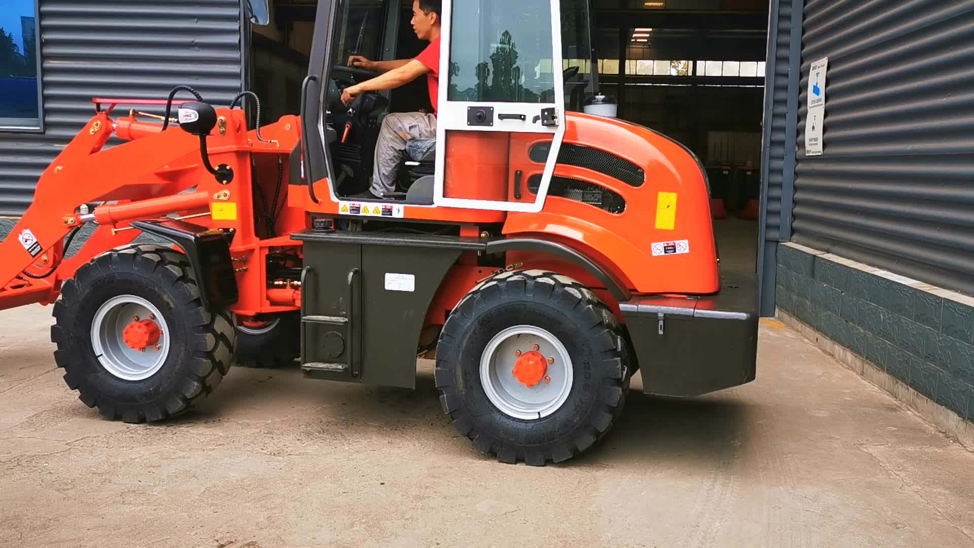 Zl15 Mini Wheel Loader Diesel 1.5 Ton Hydraulic Front End Loader Euro5 ...