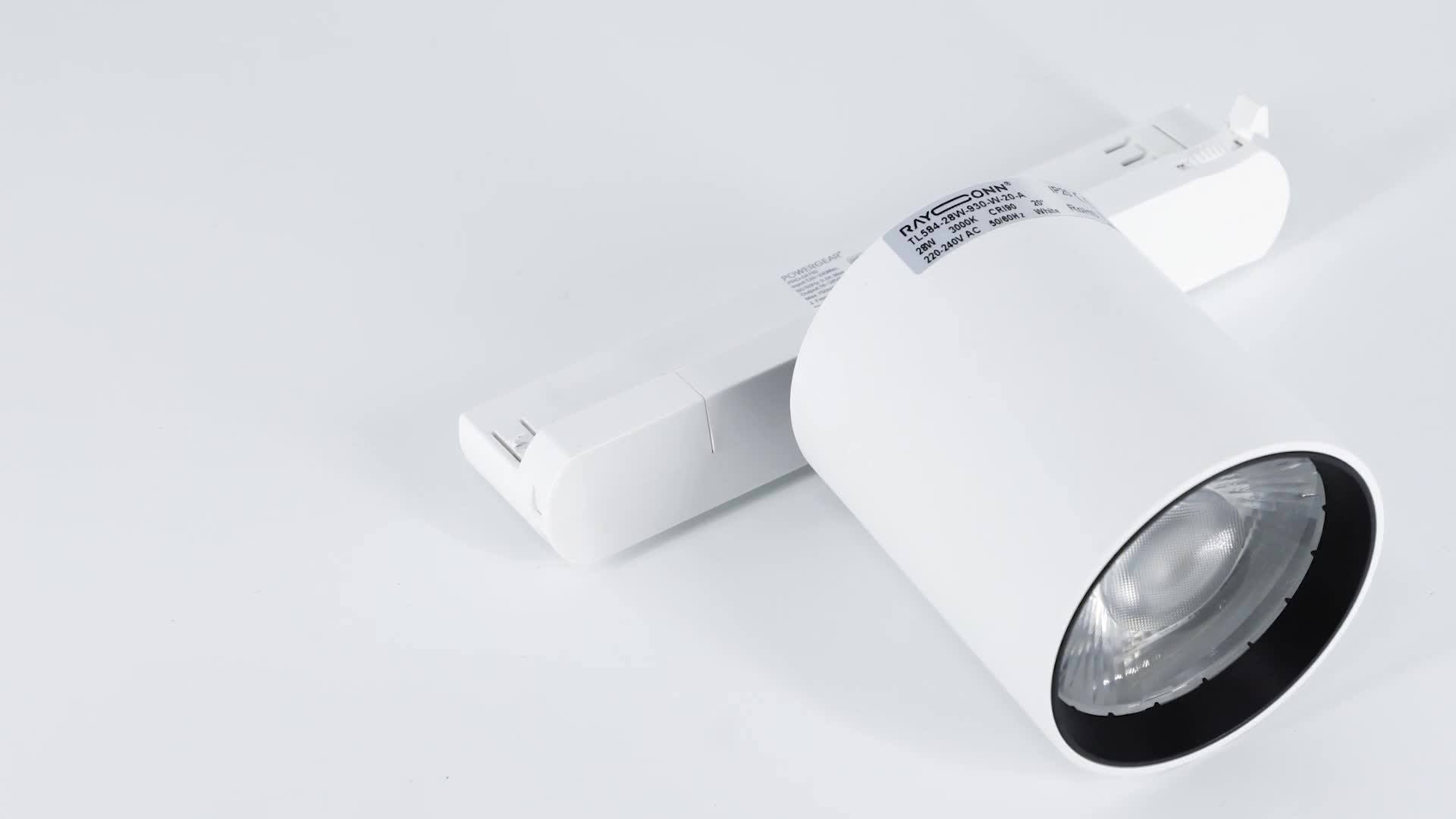 Lead Time 7 Days 30w Led Track Lights Ip20 Track Spotlights 3 Phase 4 ...