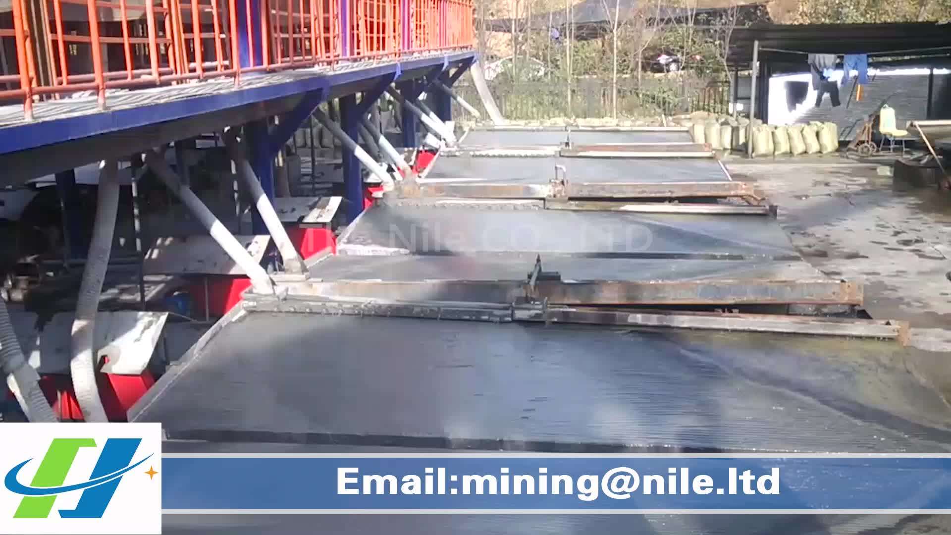 Deister Gold Vibration Shaking Table Gold Refining Equipment - Buy ...