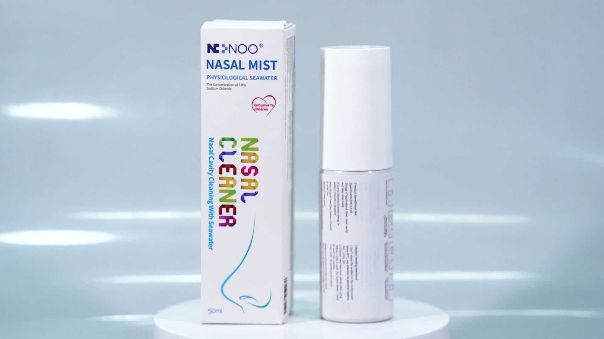 0.9% Isotonic Sneezing Nasal Cleansing Spray Natural Cleaning Nasal ...