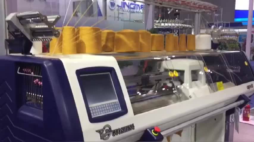 Automatic Jacquard Multi-gauge Scarf Knitting Machine - Buy Flat ...