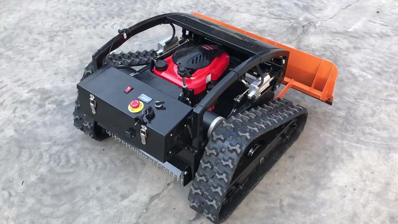 Snow Plow China Remote Controlled Equipment Carrier Lawn Mower 9hp ...