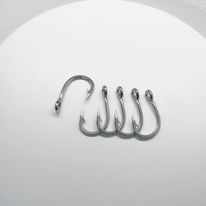Large Fishing Hook For Saltwater Stainless Inverted Hawk Tuna 7691big ...