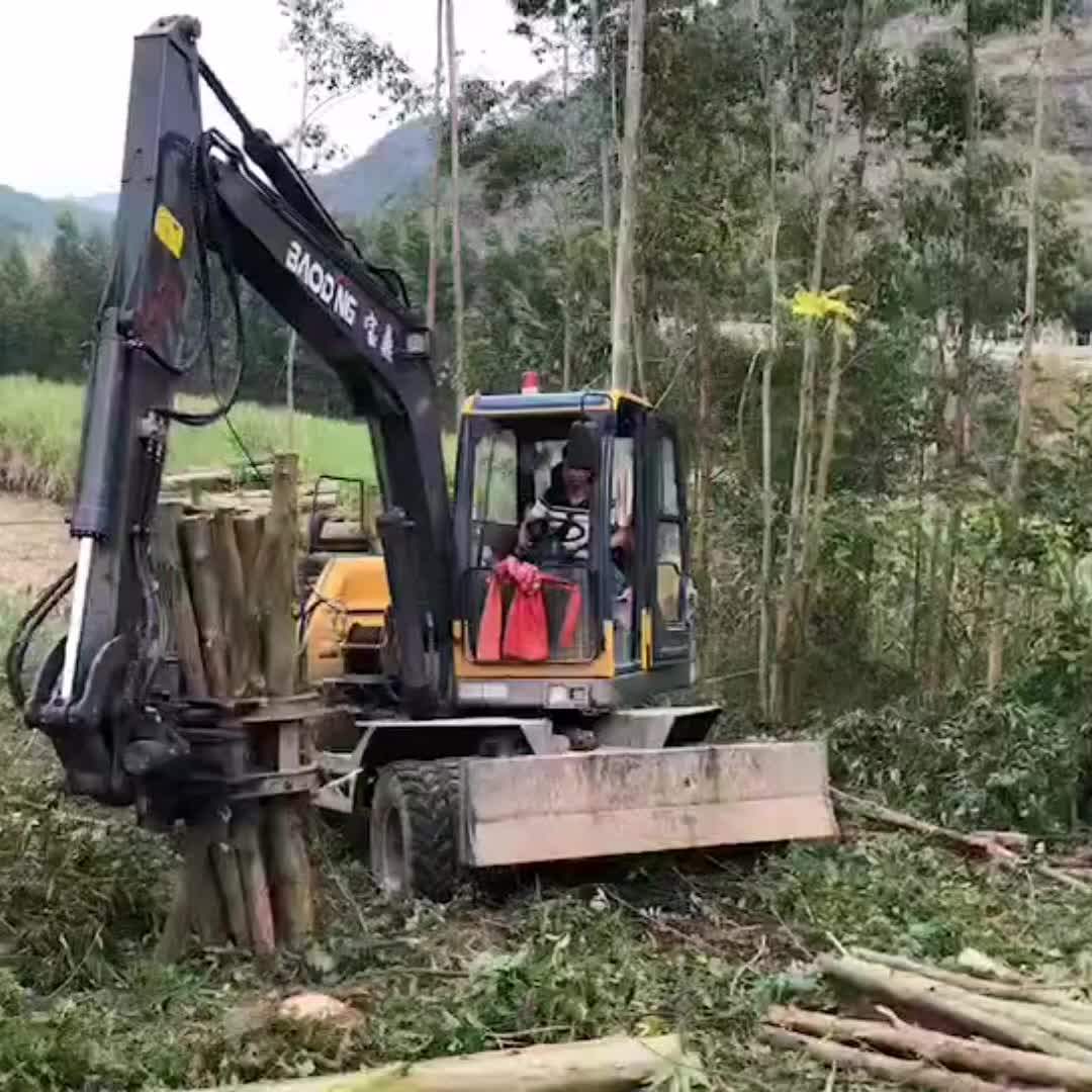 Forest Timber Grab Machine Log Timber Loader Bd95a - Buy Log Timber ...