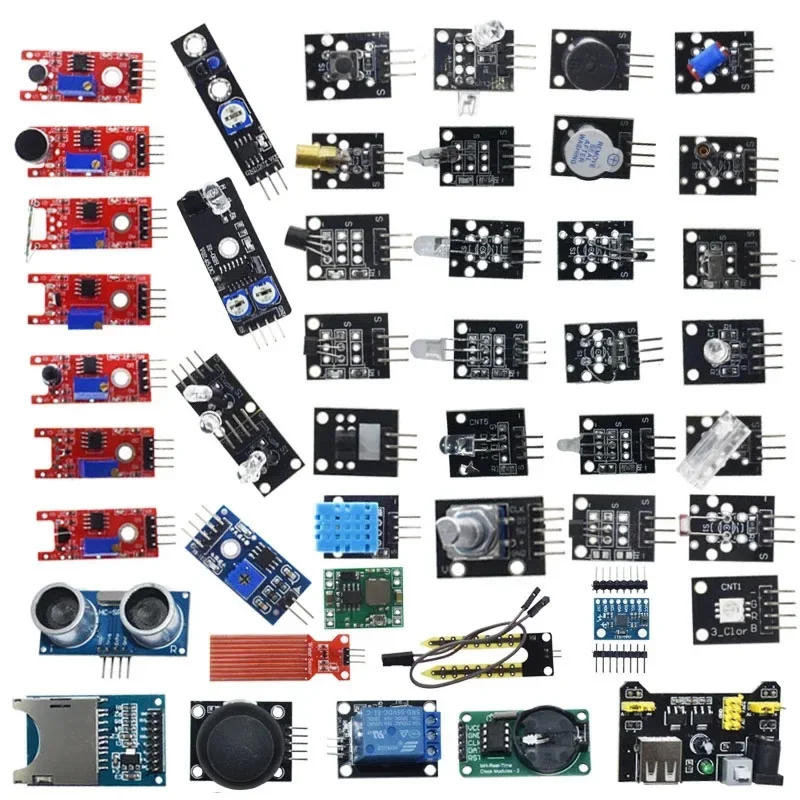 37 in 1 sensor kit 37 sensor kit 45 in 1 sensor kit compatible with Arduino