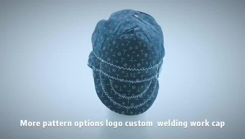 Nfpa 70e Hrc 2 Anti Static Fr Welder Cap Hat For Welding Flame ...